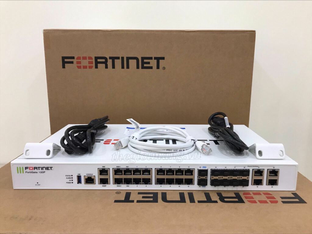 Firewall Fortinet FortiGate 60F (FG-60F-BDL-950-12), Thiết bị tường lửa ...